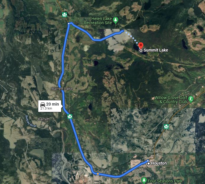 Summit Lake – Fishing Northwest British Columbia